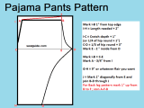 Make Easy Pajama Pants With Pockets Diy Pattern Sewing Tutorial