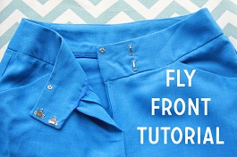 Tutorial: Installing a zipper fly – Sewing