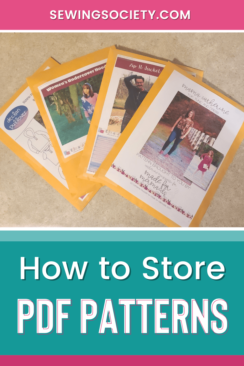 How to Store PDF Sewing Patterns | Sewing Society