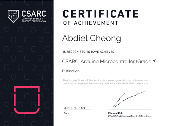 Arduino course | Inventor Certificate Programme (Ages 10+)