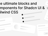 Shadcn Components Pre Built Ui Components And Blocks For Faster