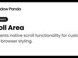 Scroll Area Shadow Panda