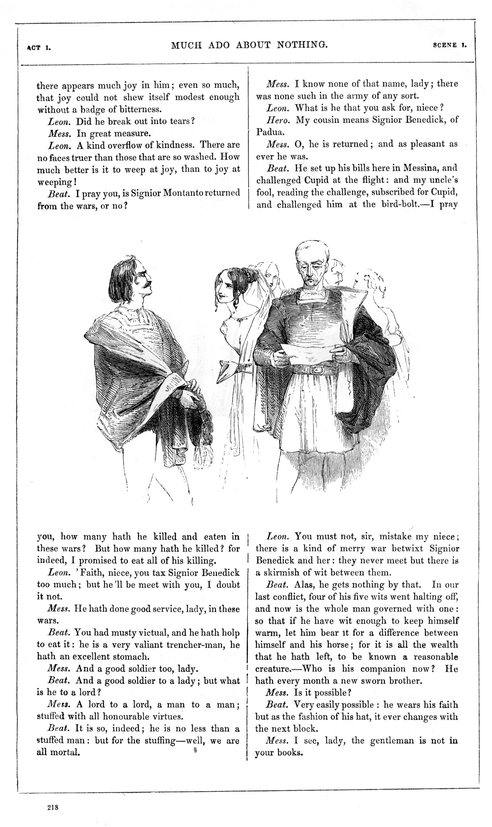 Much Ado About Nothing | Victorian Illustrated Shakespeare Archive