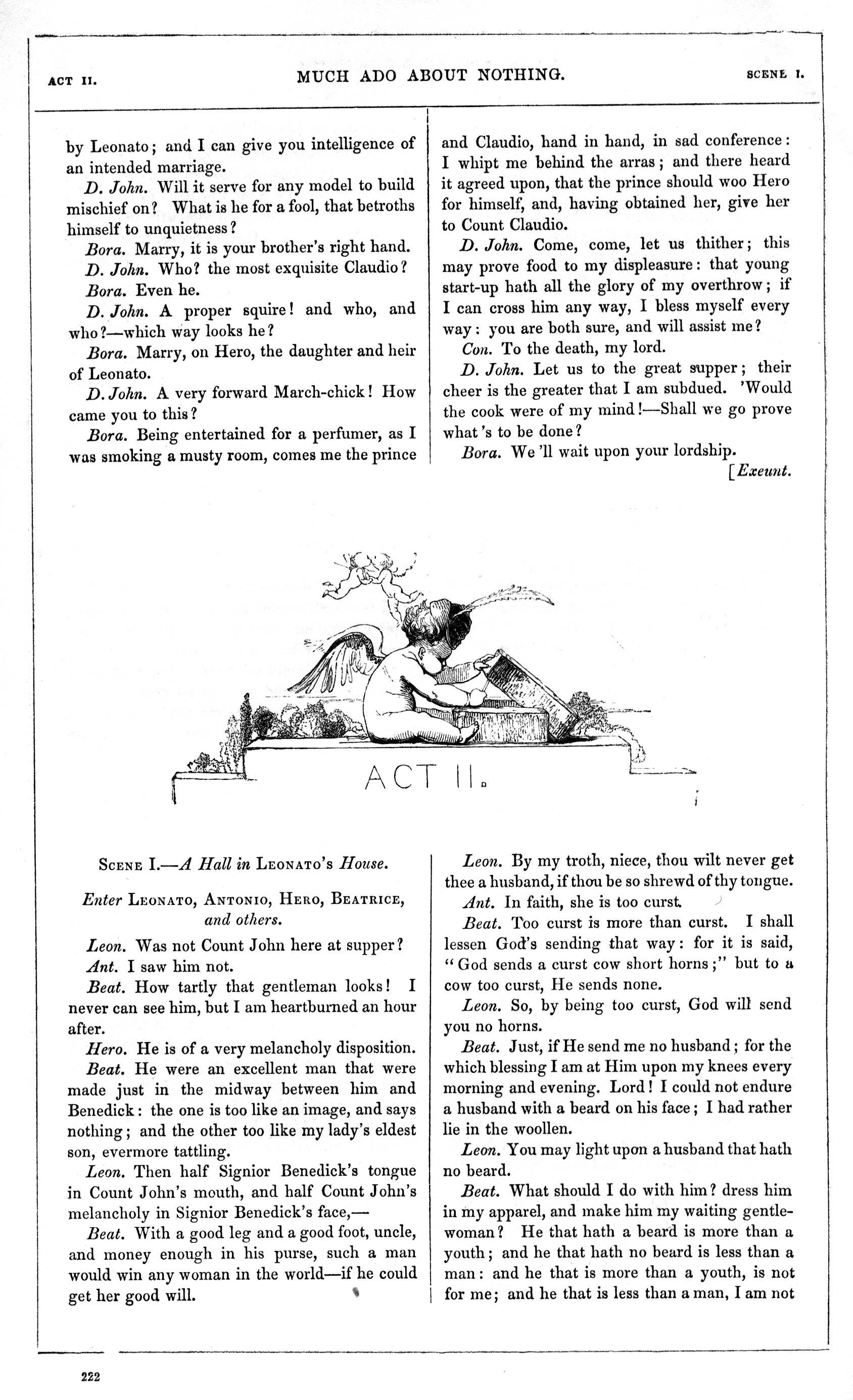 Much Ado About Nothing | Victorian Illustrated Shakespeare Archive