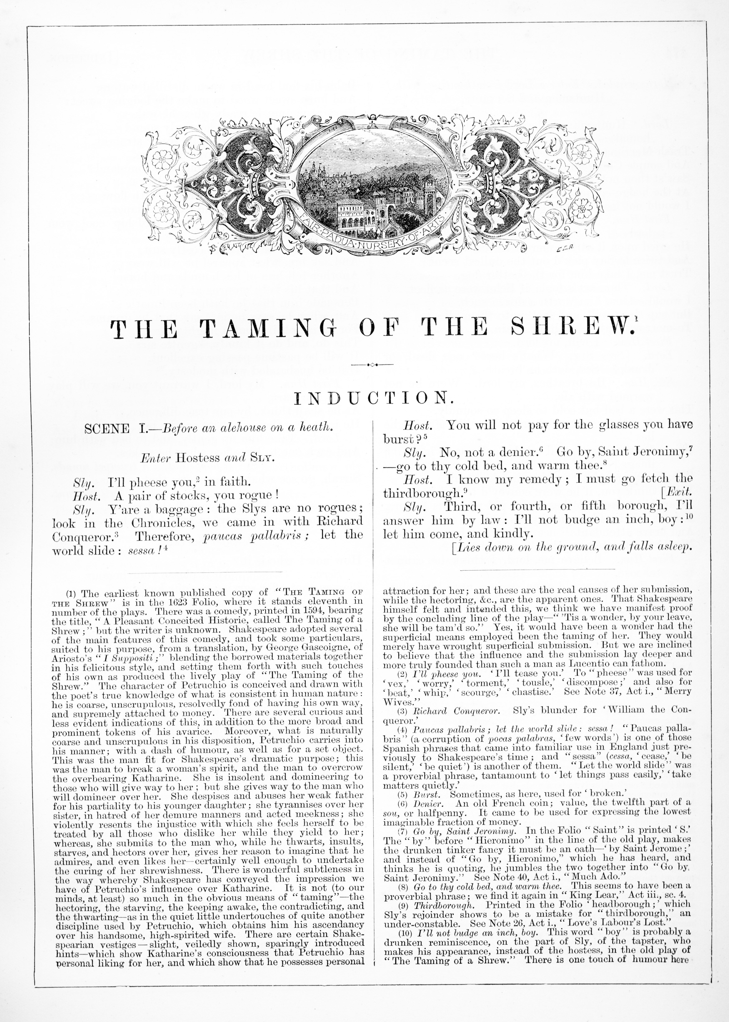 The Taming of the Shrew | Victorian Illustrated Shakespeare Archive