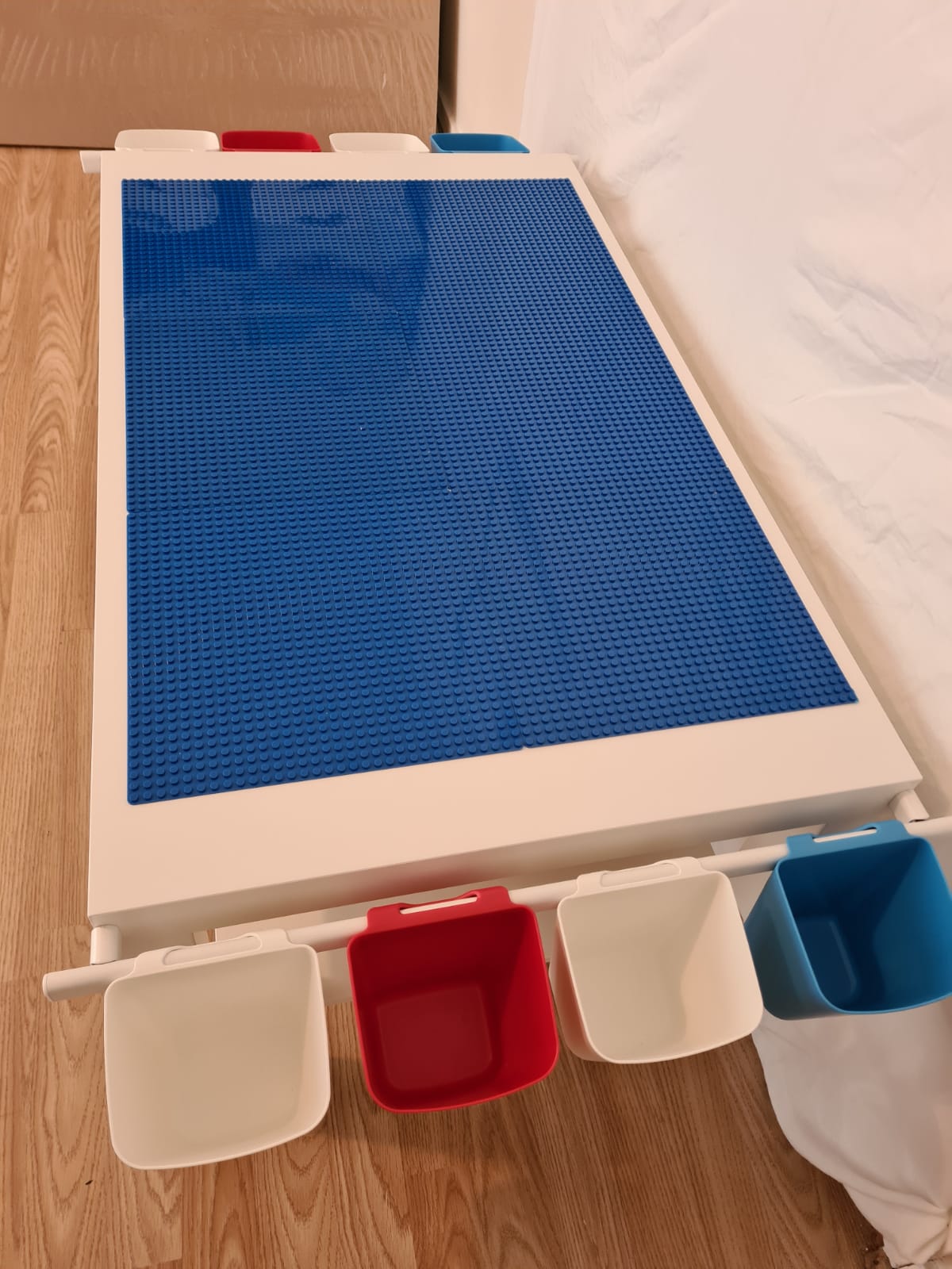 LEGO Play Table (Large - Blue) - Shamrock Bricks