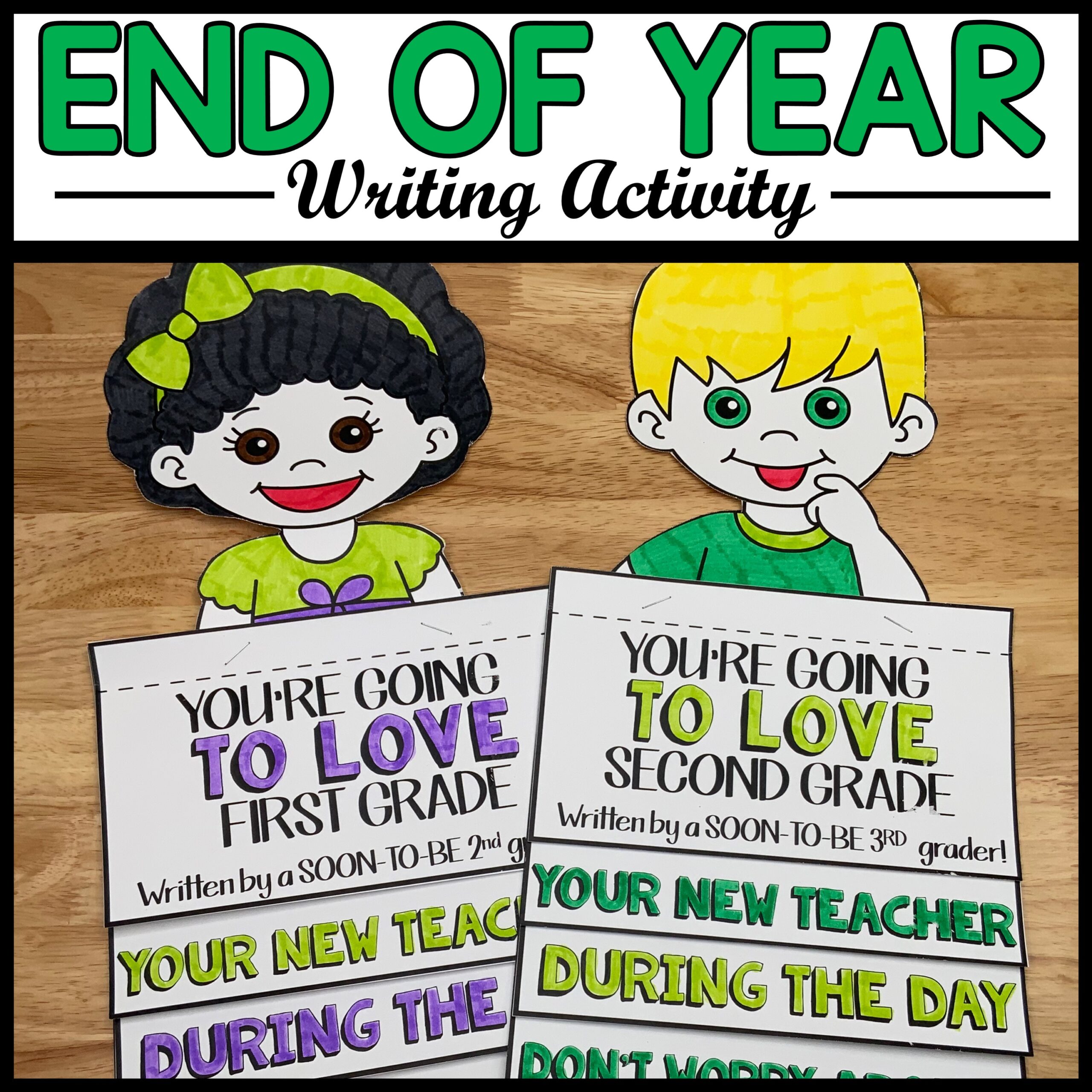 End of the Year Writing Activity - We Are Better Together