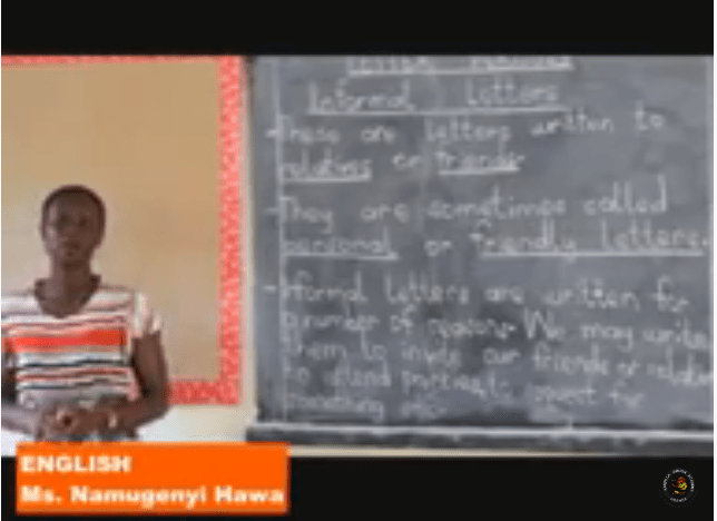 Kampala Junior Academy P.7 English Video Lesson | Sharebility Uganda