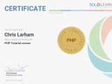 Php Tutorial Certificate 2016 Sharedsapience Info