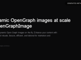 Dynamic Opengraph Images At Scale Opengraphimage