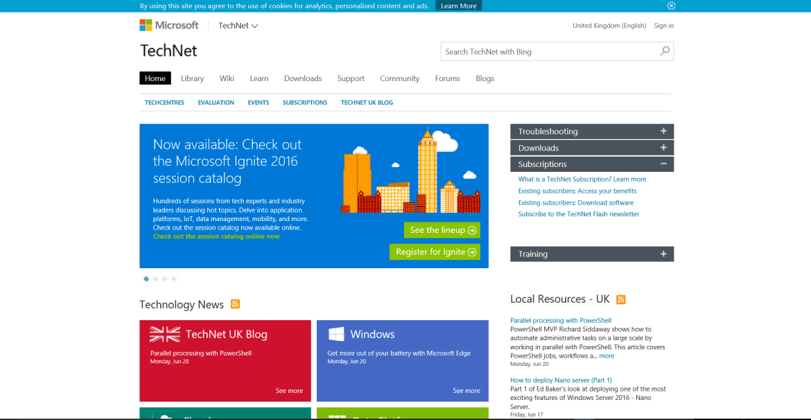 Useful Microsoft sites - A complete overview