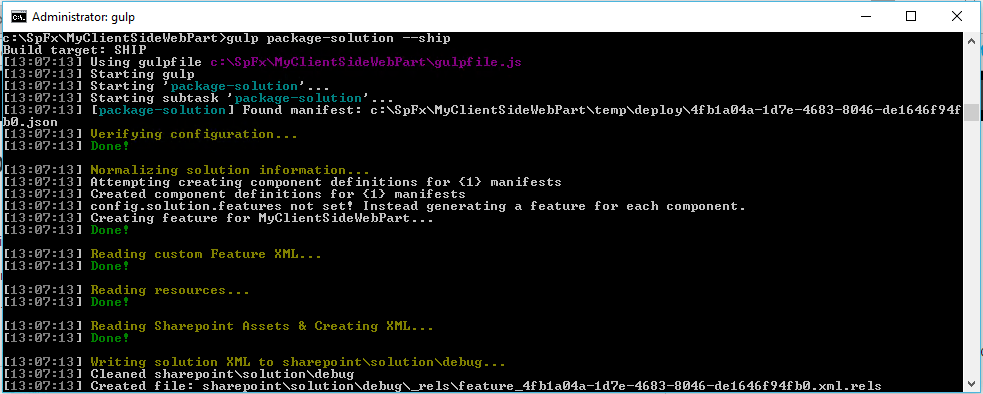 Office 365 - SharePoint - Create a Client Side Web Part using SPFx and CDN