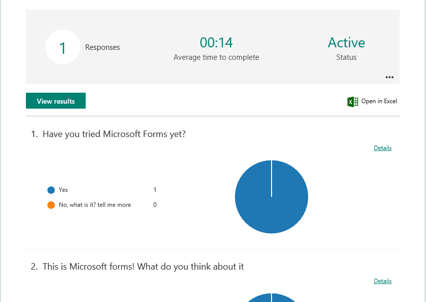 Office 365 - Microsoft Forms is now in preview