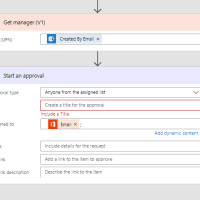 Microsoft Flow - Get your manager to approve documents