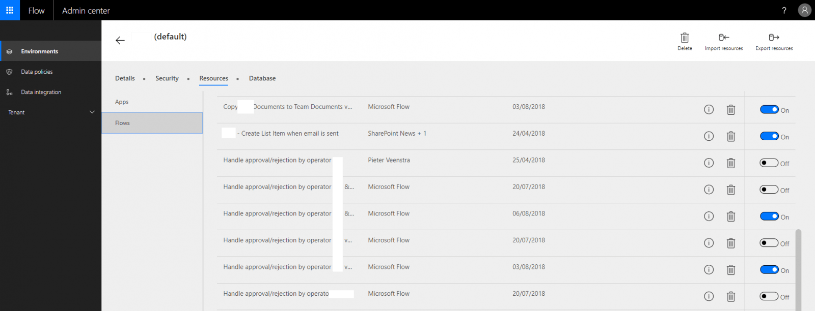 Microsoft Flow - Taking ownership of someone else's flows.