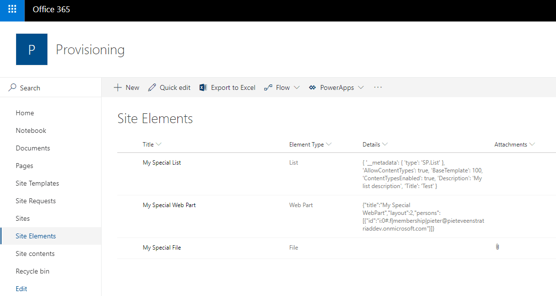 Microsoft Flow - Provision your SharePoint Online sites without any code