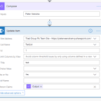 Set a SharePoint people field using a user's name