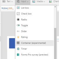 Containers vs Groups in Power Apps