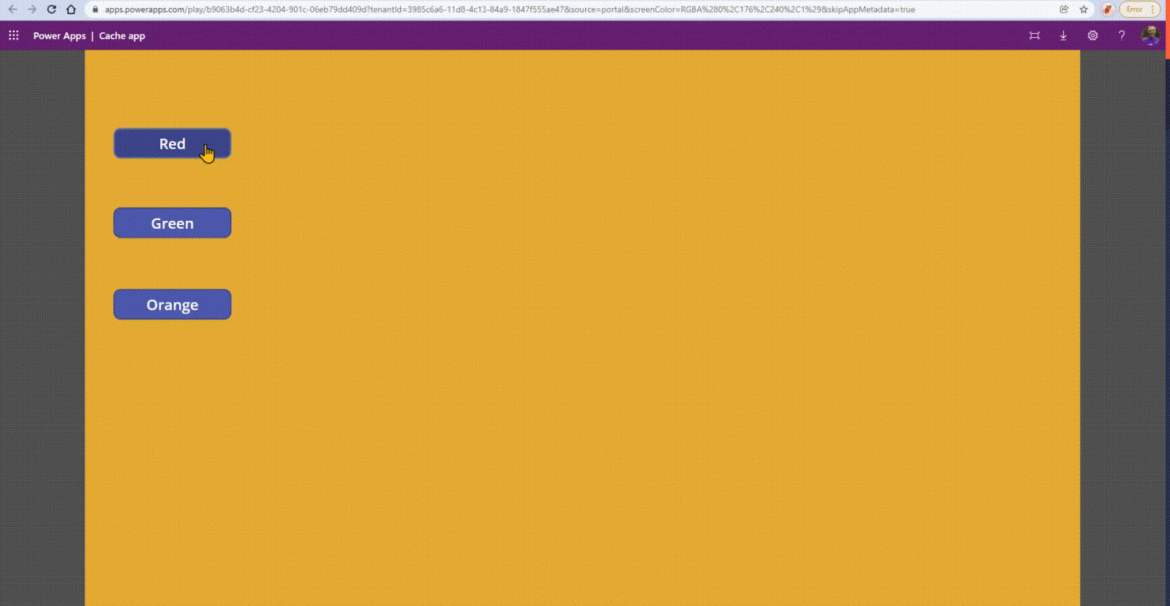 Loaddata, Savedata and Cleardata in Power Apps
