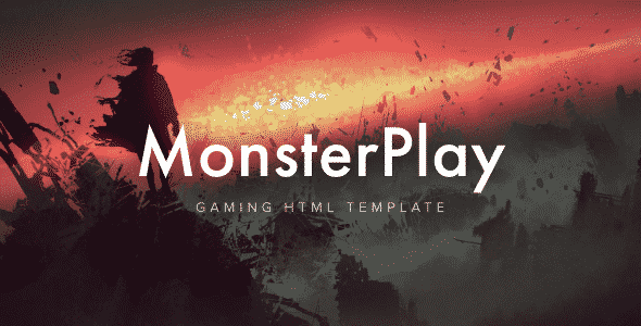 MonsterPlay - eSports and Gaming HTML Template - ShareWordpress.Net