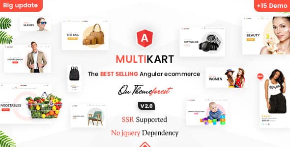 Multikart - Responsive Angular 10 eCommerce Template - ShareWordpress.Net