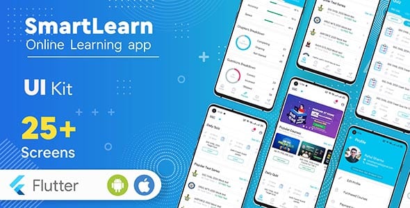 SmartLearn - Online Learning app | Exam Preparation app | UI Kit ...