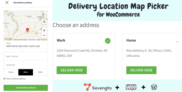 WooCommerce Delivery Location Map Picker - ShareWordpress.Net