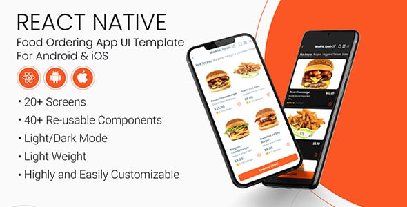 React Food Ordering App UI Template - ShareWordpress.Net