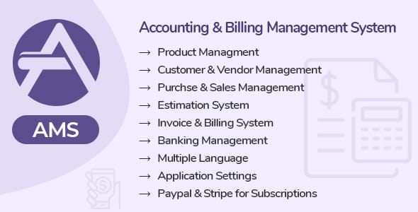 AMS Saas - Accounting & Billing Managment System - ShareWordpress.Net