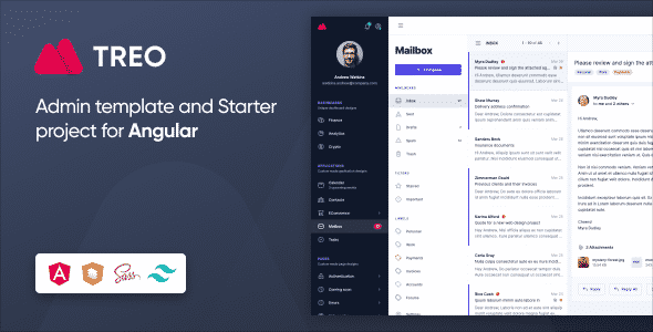 Treo - Angular 11+ Admin Template - ShareWordpress.Net