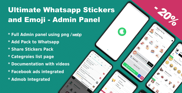 Ultimate Whatsapp Stickers and Animated Stickers - Admin Panel ...