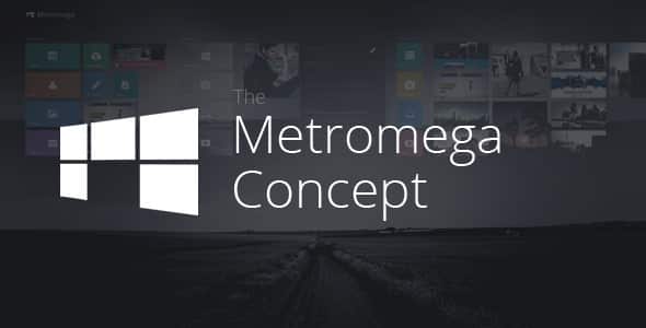 Free download Metromega - Responsive HTML5 Metro Template ...