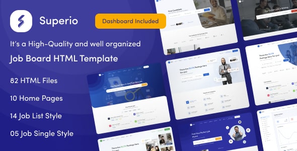 Superio - Job Board HTML Template - ShareWordpress.Net