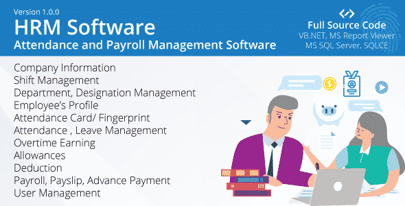 Employee Attendance and Payroll System (HRM Software) - ShareWordpress.Net