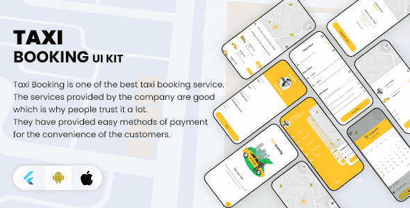 Flutter Taxi Booking App Ui Kit Sharewordpressnet