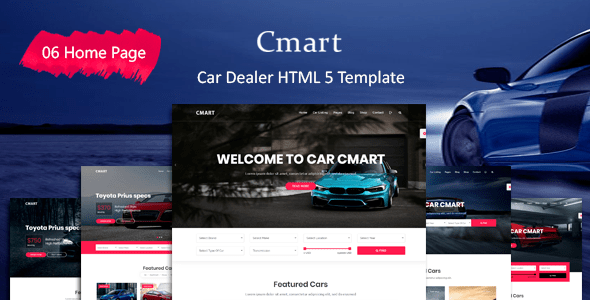 Cmart - Car Dealer HTML Template - ShareWordpress.Net