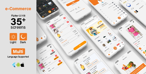 E-Commerce Flutter App UI Kit - Ready Shop - ShareWordpress.Net