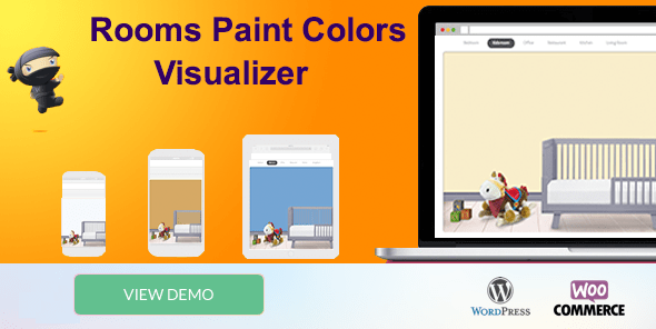 WooCommerce Room Paint Colors Visualizer - ShareWordpress.Net