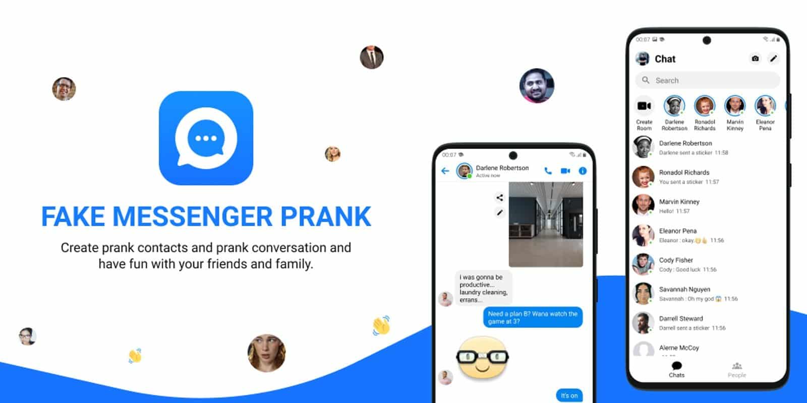 Fake Messenger Prank - Android App Source Code- Lubuteam - ShareWordpress.Net