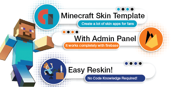 Minecraft Skin App Template With Admin Panel - ShareWordpress.Net