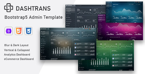 Dashtrans - Bootstrap5 Admin Template - ShareWordpress.Net