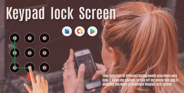 Keypad Lock Screen - Keypad Lock - Phone Secure - patterns Lock Screen ...