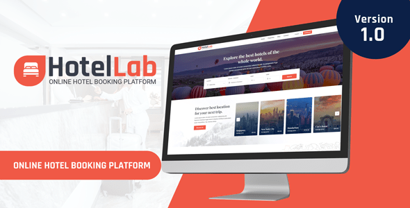 HotelLab - Online Hotel Booking Platform - ShareWordpress.Net