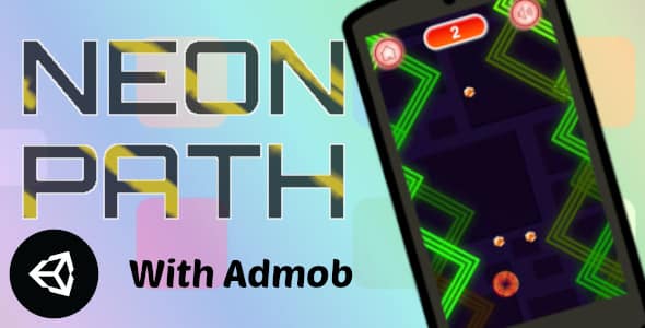 Neon Path Colorful Game | Unity Project With Admob Ad for Android and ...