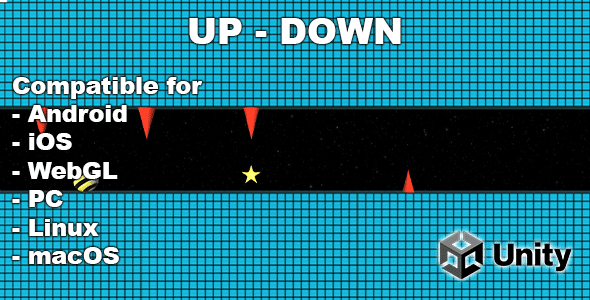 Up Down - (Unity Game) Simple Hyper Casual Game For Android And iOS ...