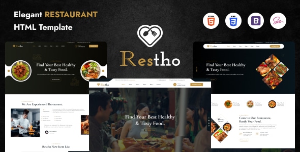 Restho - Restaurant HTML Template - ShareWordpress.Net
