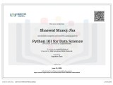 Python 101 For Data Science Ibm Shaswat Manoj Jha