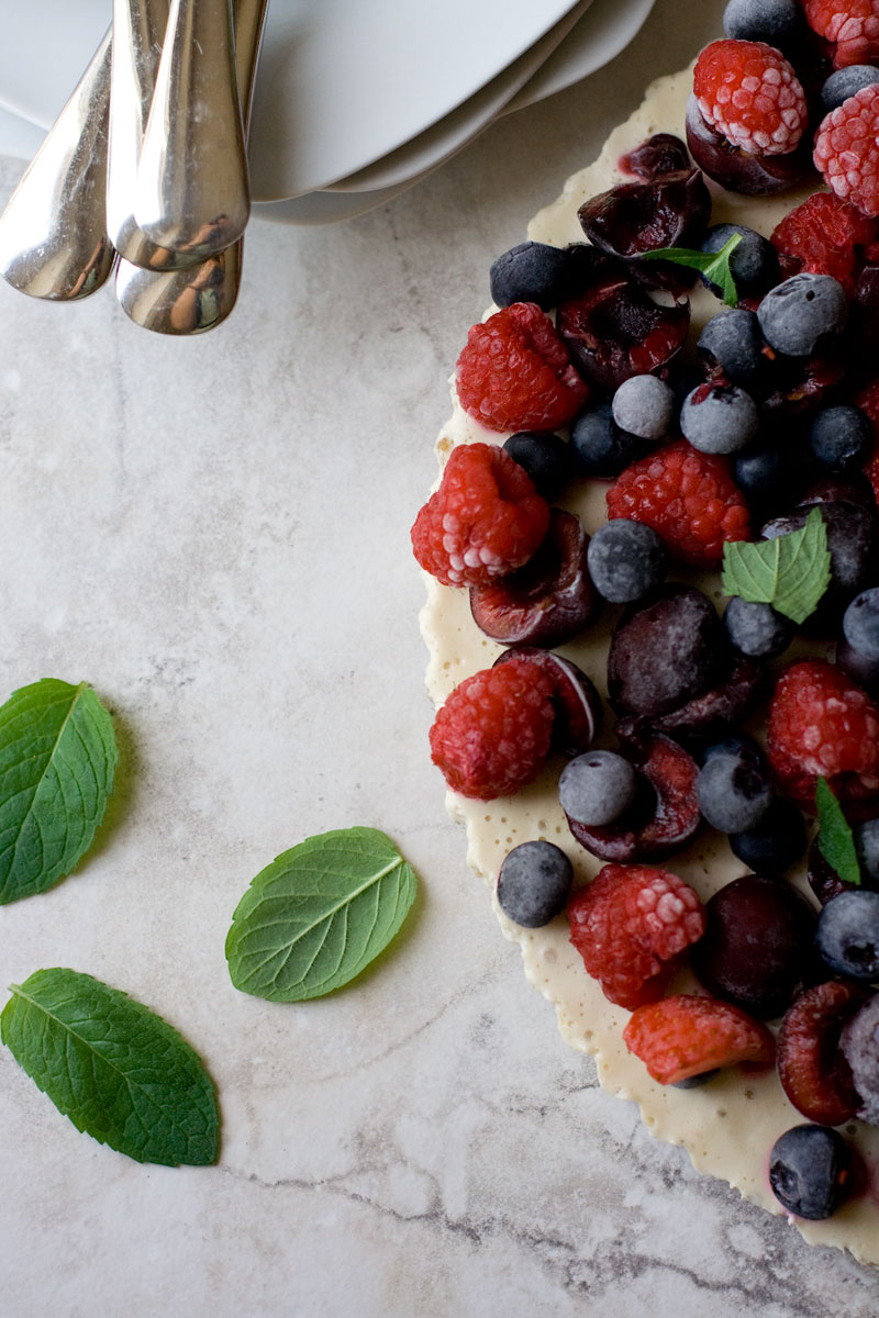 Raw Cherry Berry Cream Pie | Sheena Scott, Culinary Nutrition Expert