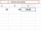 Excel False Function Sheet Leveller