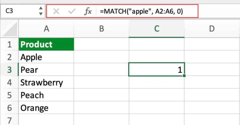 Excel MATCH Function - Sheet Leveller